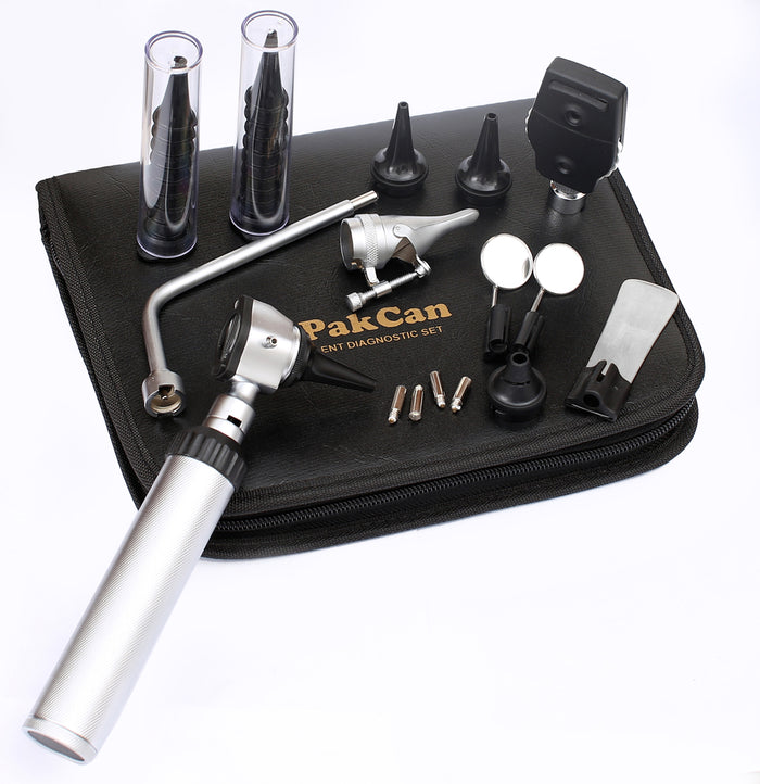 PakCan Diagnostic Set - Ear, Nose and Throat Exam Kit